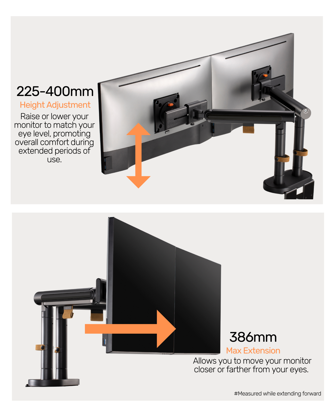 the Aryl™ Art Dual Slider Monitor Arm | Shopee Malaysia