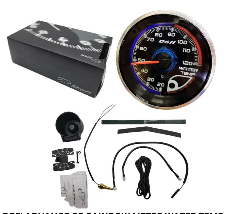 DEFI DF CR RAINBOW METER TURBO BOOST WATER TEMP OIL Temperature ...