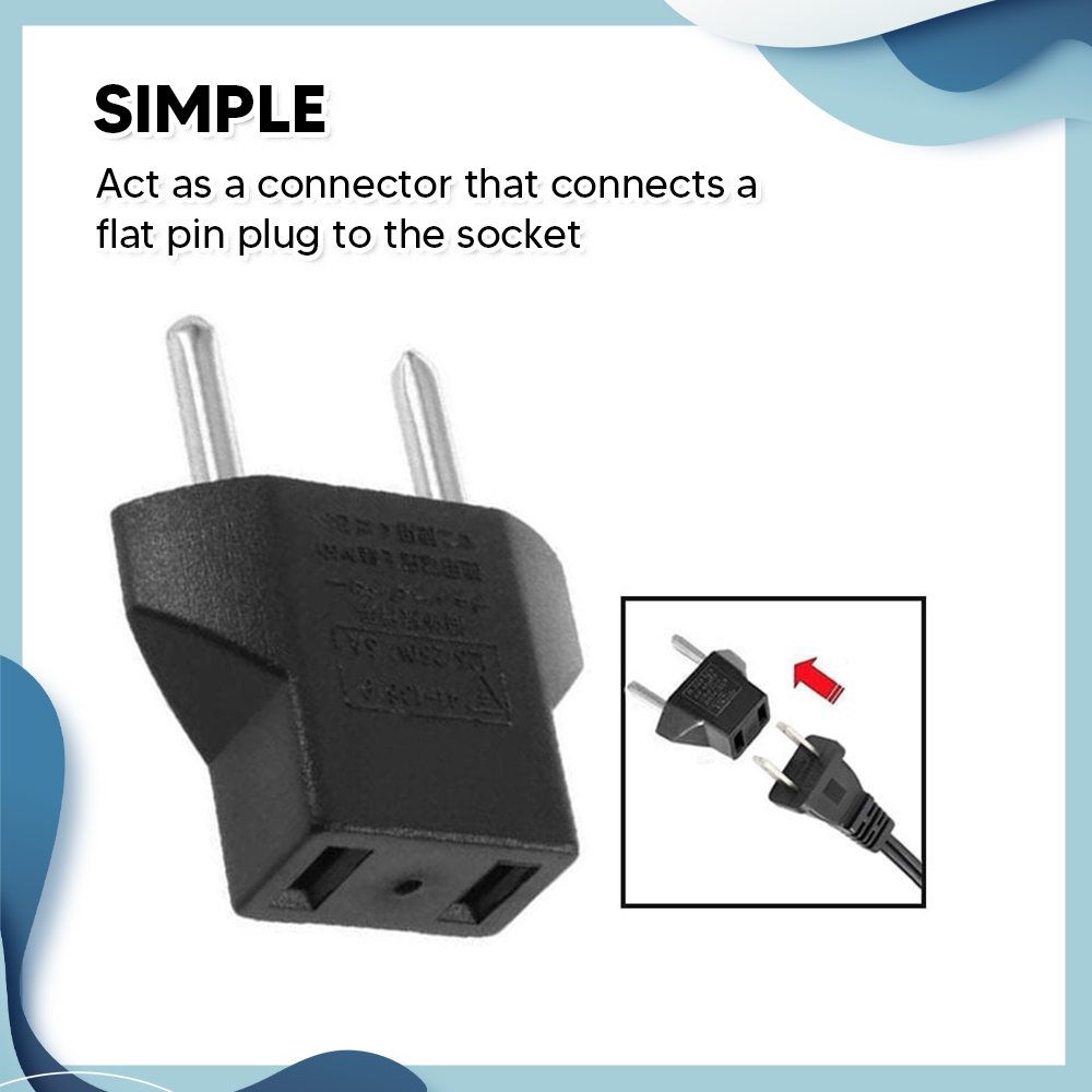 Innohut 2 Pin 3 Pin Malaysia Plug Socket Converter Adapter Plug Travel ...