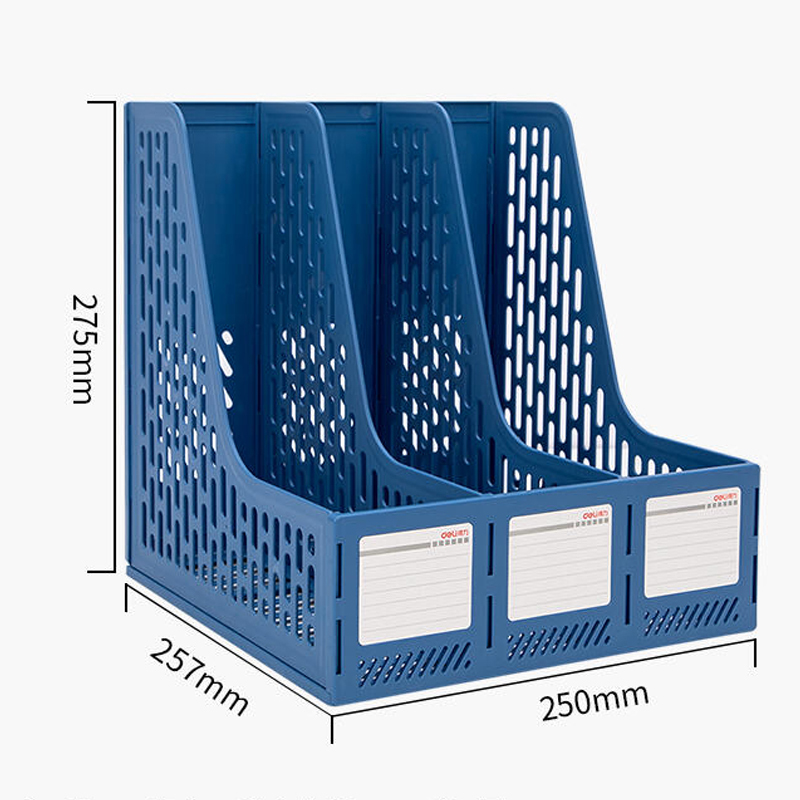 Deli Magazine File Document Organizer Rak Box Desk Storage 78997 ...
