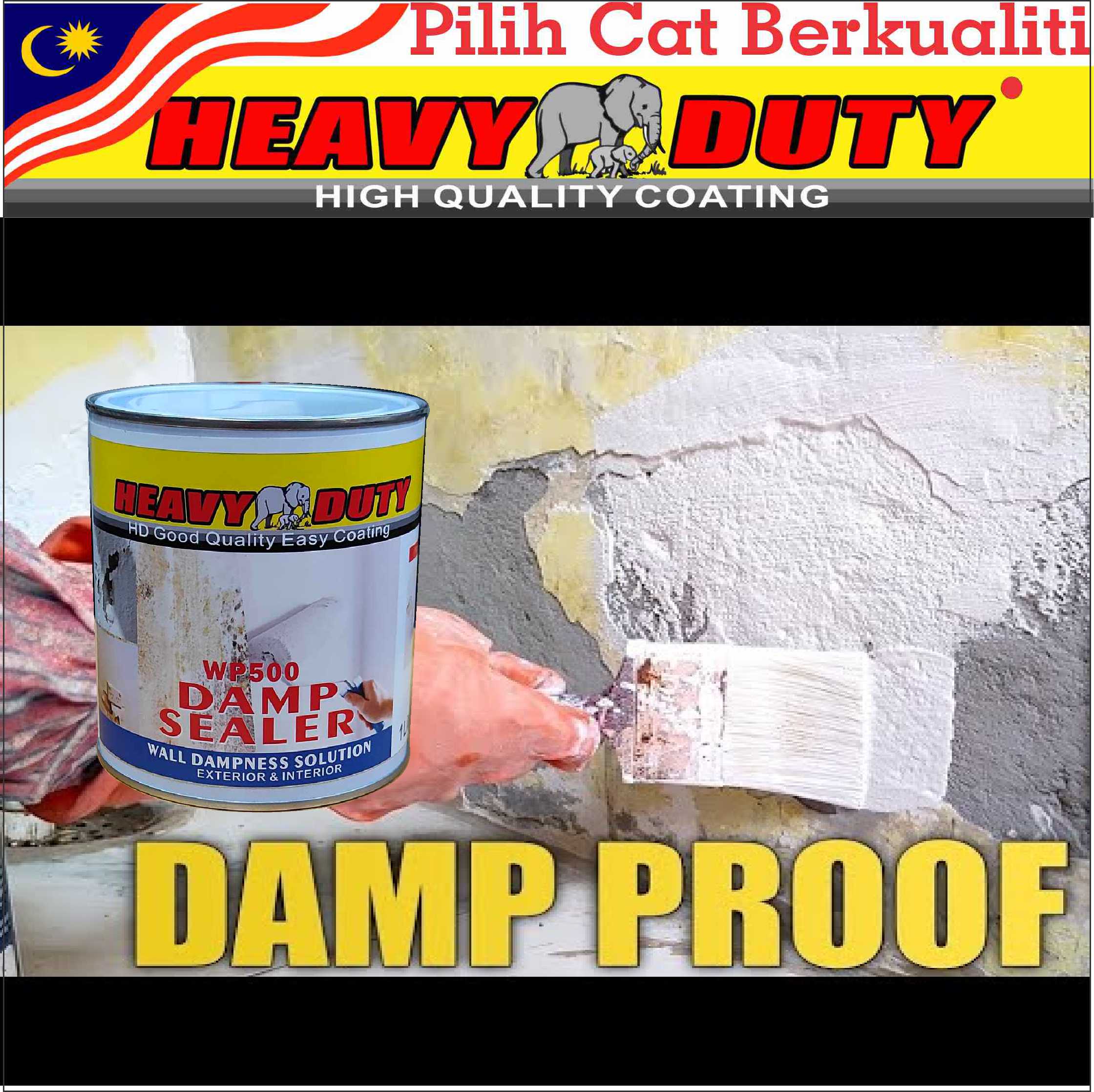 1L HEAVY DUTY ( Damp Sealer ) Wall and Floor Protection Repair Moisture ...