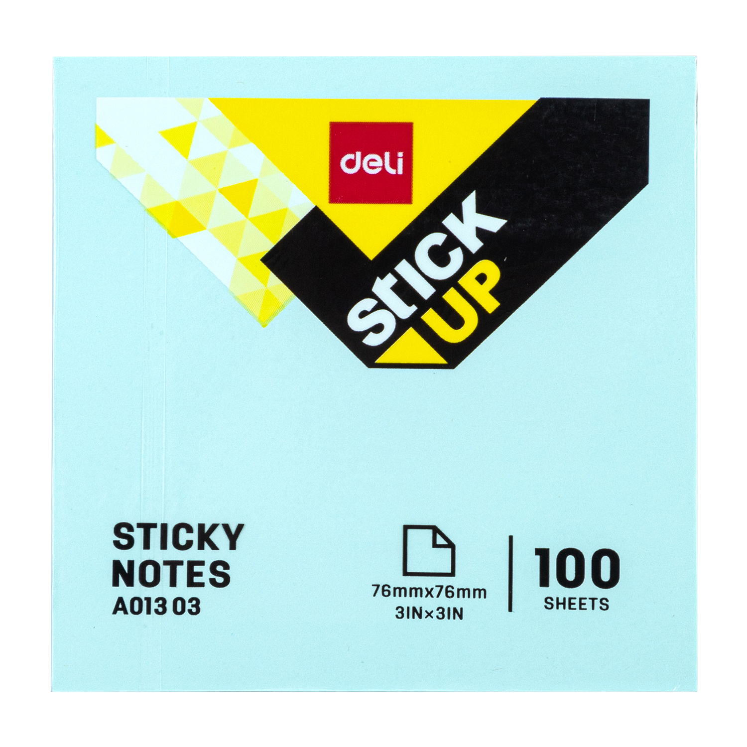 Deli Memo Sticky Notes (3" x 3" x 100 Sheets) EA01303 | Shopee Malaysia