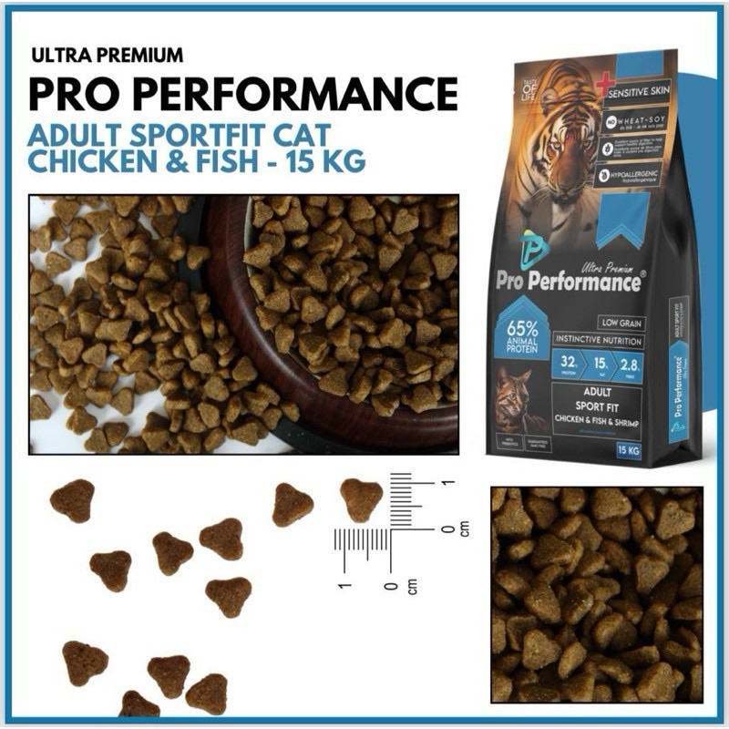 Pro Performance Cat Food Ultra Premium 15kg - Premium Cat Food / Kitten ...