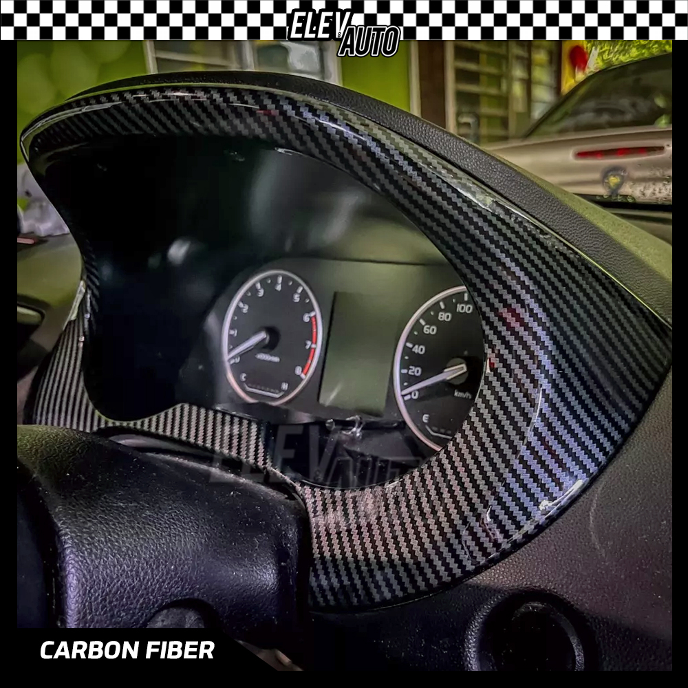 Proton Saga VVT 2016 - 2024 Meter Frame Panel Trim Cover Carbon Fiber ...