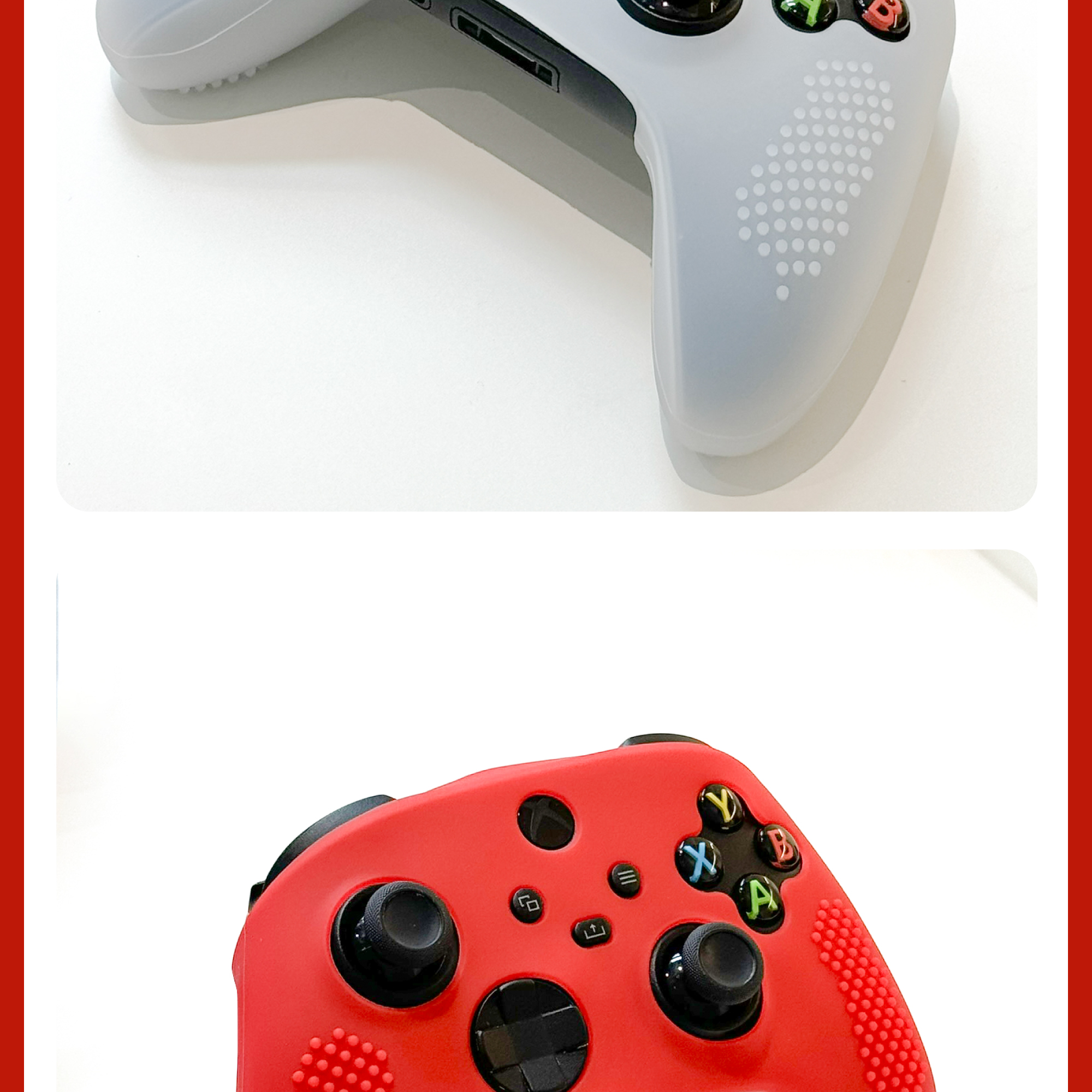 XBOX Series X/S Controller Silicone Case Soft Protective Cover ...