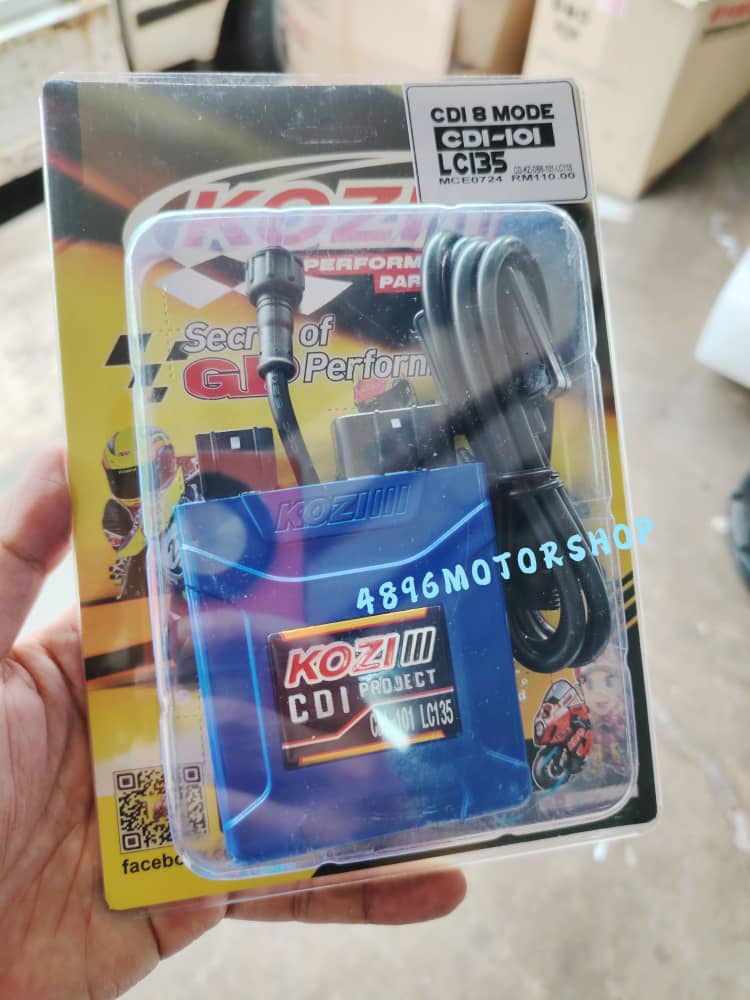 KOZI RACING CDI ADJUSTABLE ( 8 MODE LETUP LETUP ) LC135 LC V1-V7 EX5 DREAM WAVE100 EX5-CLASS 1 ...