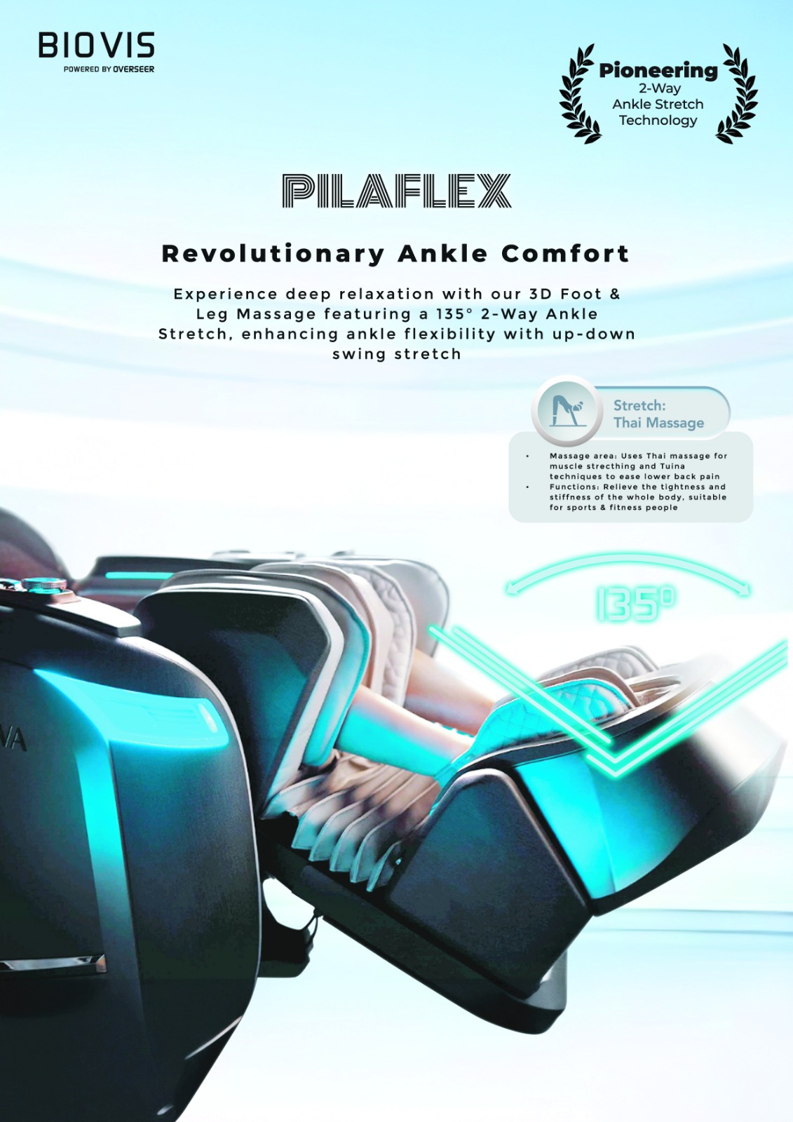 OGAWA Biovis Powered By Overseer Massage Chair | Shopee Malaysia