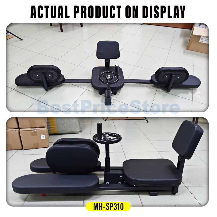 BPS 210° Degrees Leg Stretching Foldable Backrest Rotatable Leg Split ...