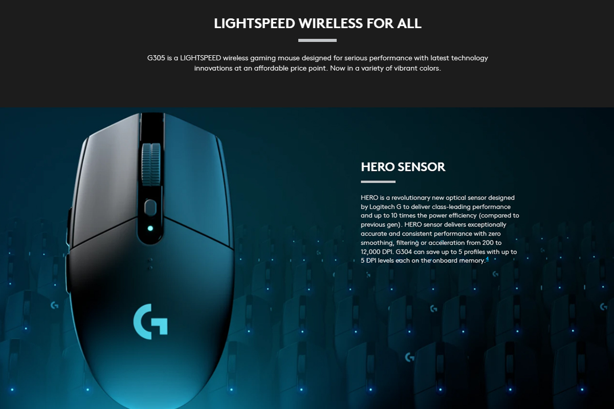 Logitech G304 Lightspeed Wireless Gaming Mouse | ORIGINAL MALAYSIA ...