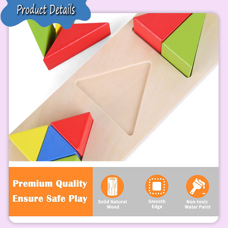 [Choo Choo Toy] Wooden Toys Shape Matching Game Shape Learning ...