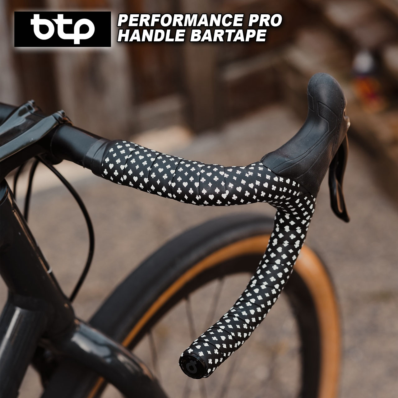 BTP Performance Pro Premium Designer Bartape Handlebar Graphic Reflective Super Tacky Grip PU ...