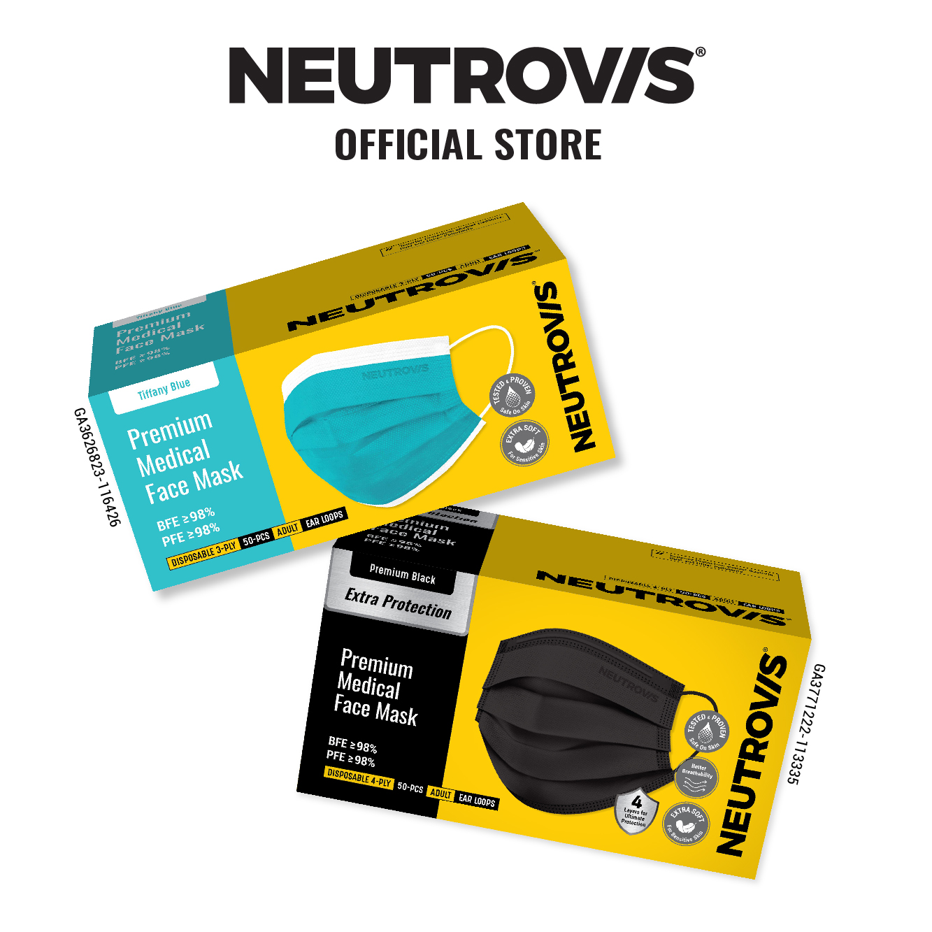 [BUY 4PLY 30S FREE 3PLY 50S] Neutrovis Superior Protection Bundle with ...