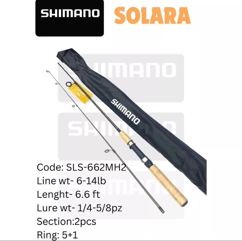 SHIMANO SOLARA CASTING AND SPINNING FISHING ROD | Shopee Malaysia