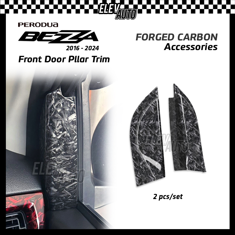 Perodua Bezza 2016 - 2024 FORGED CARBON Interior Accessories Steering ...