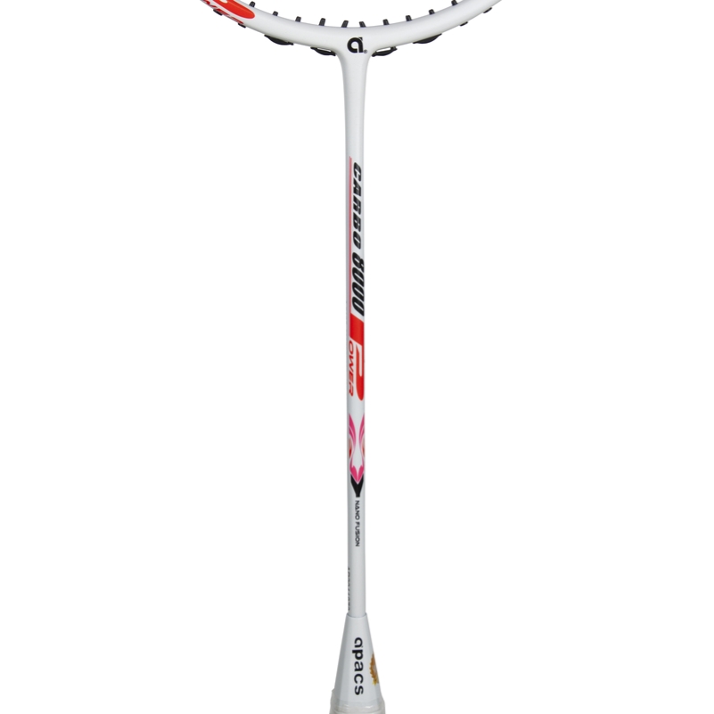 (EXCLUSIVE )(FREE STRING & GRIP) APACS BADMINTON RACKET CARBO 8000 ...
