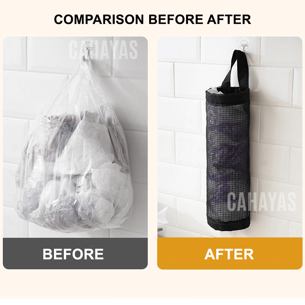 [M'sia Stock] Large Size Wall Trash Bag Kitchen Household Storage Bag ...