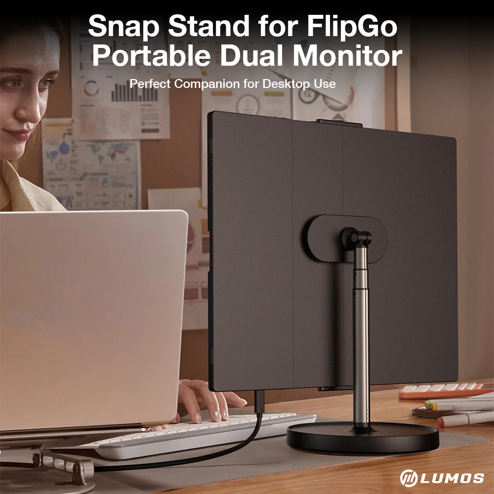 JSAUX Accessories for FlipGO (Snap Stand, Flex Folio, Snap VESA Adapter ...