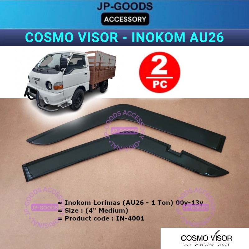Inokom Lorimas AU26 ( 1 Ton ) 2000 - 2017 Lorry / Truck Door Visor ...