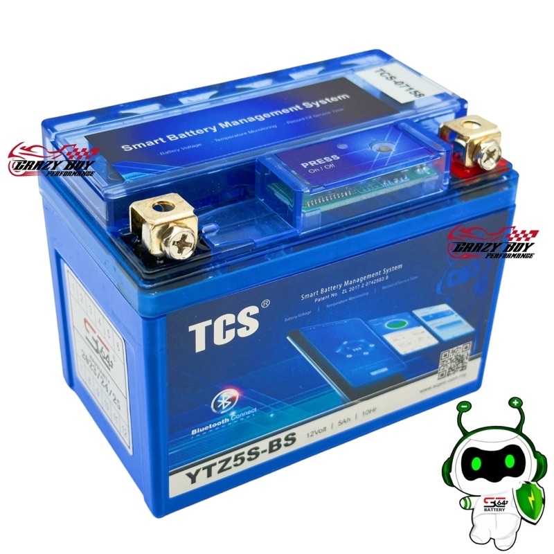 SC64 TCS BLUETOOTH SMART BATTERY YTZ5S / YTZ6V / YTZ7V / YTZ7S CONNECT ...