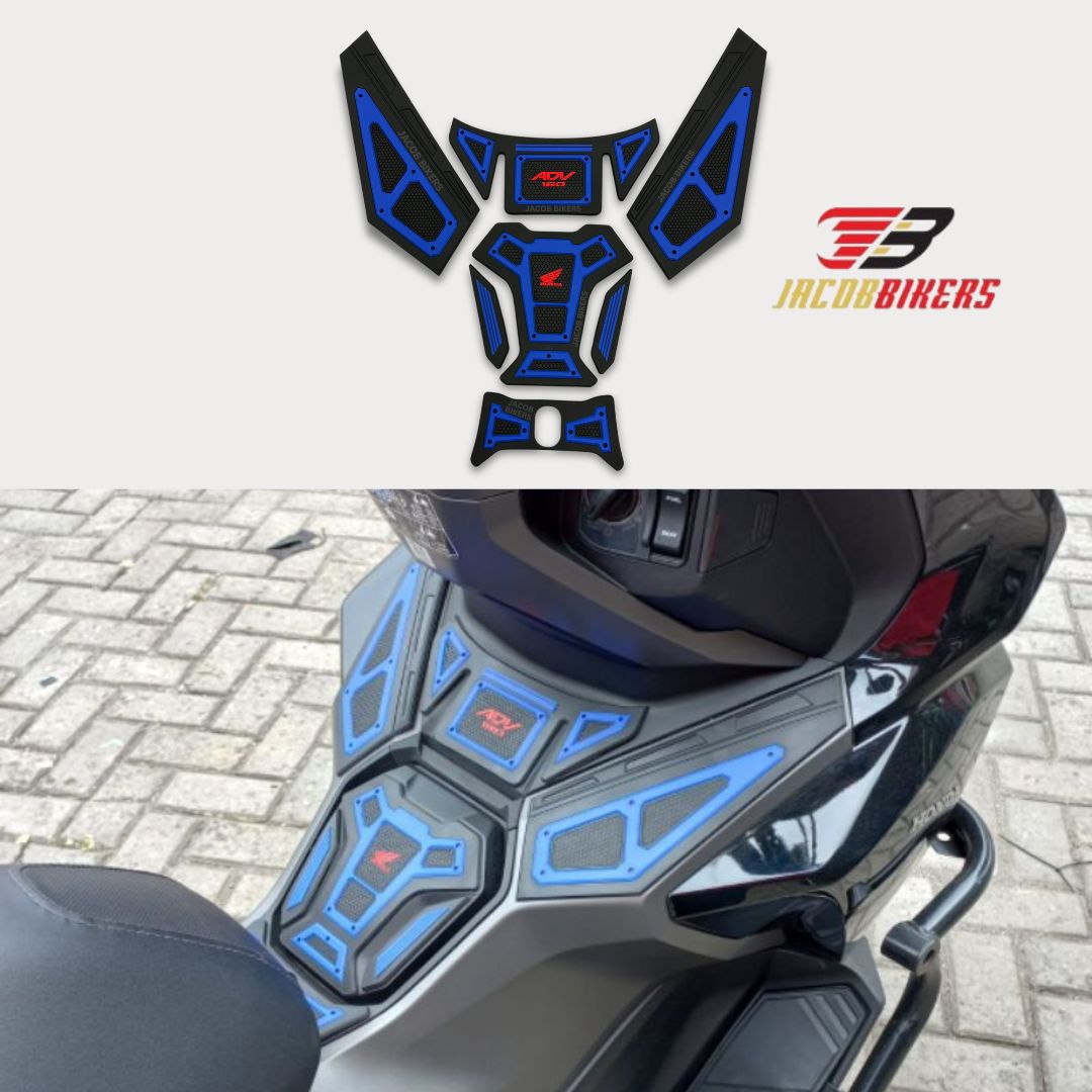 HONDA ADV160 FUEL TANK PAD STICKER DECKPAD RUBBER ADV 160 RUBBER ...