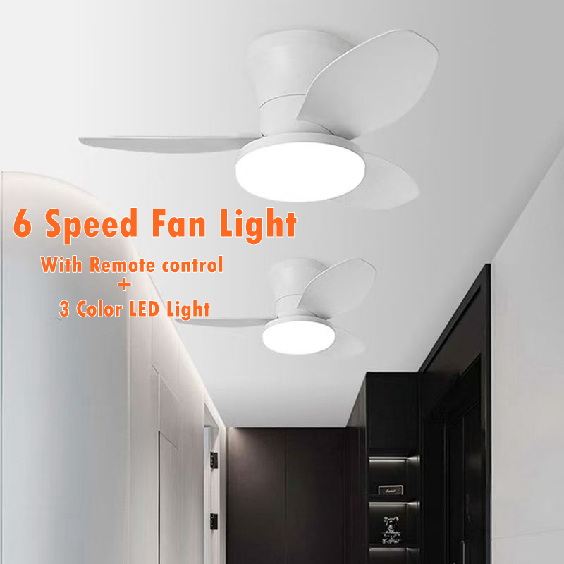 6 Speed Ceiling Fan with Light Kayu Kipas Siling Lampu Remote Control ...