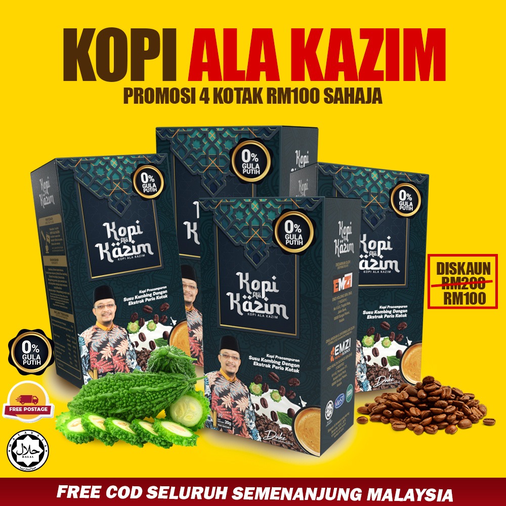 Kopi Ala Kazim Original Emzi | Shopee Malaysia