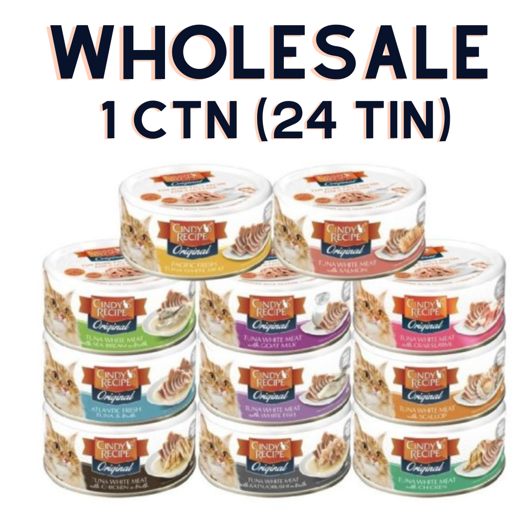 GUN PET Wholesale 1 kotak Cindy's Recipe Sniffly Original Cat Wet Food ...