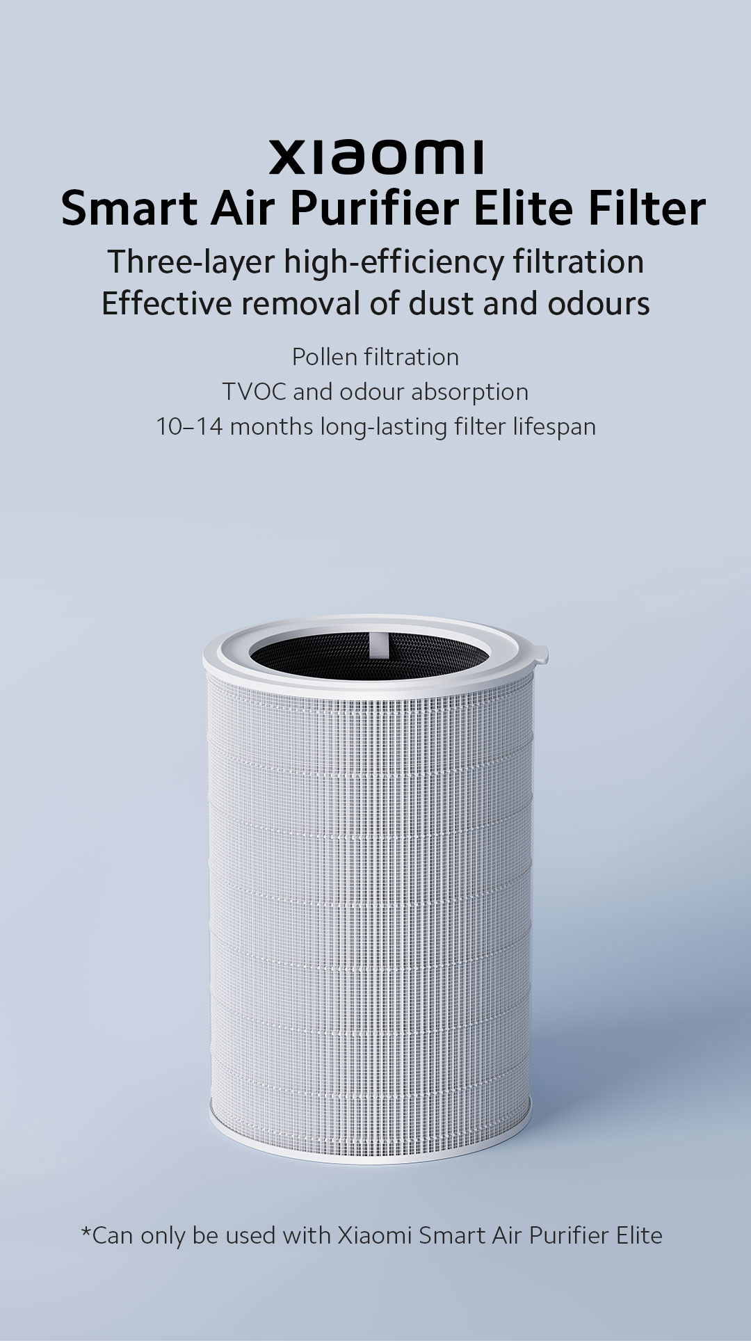 Xiaomi Smart Air Purifier Filter Elite Replacement | Air Purifier Elite ...