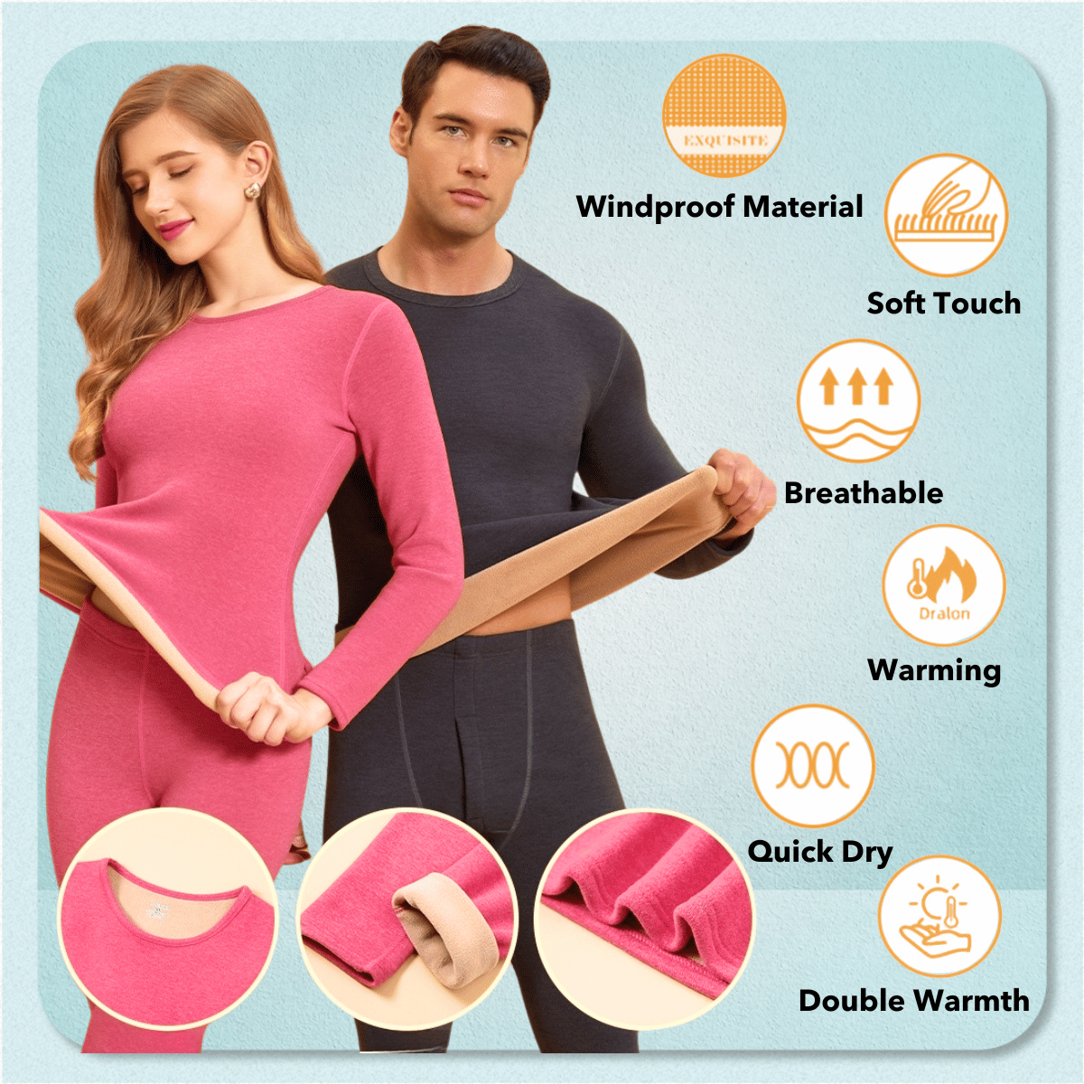 Hitchie Ultra Warm Heattech Full Set Woman Winter Sweater Korean Style ...