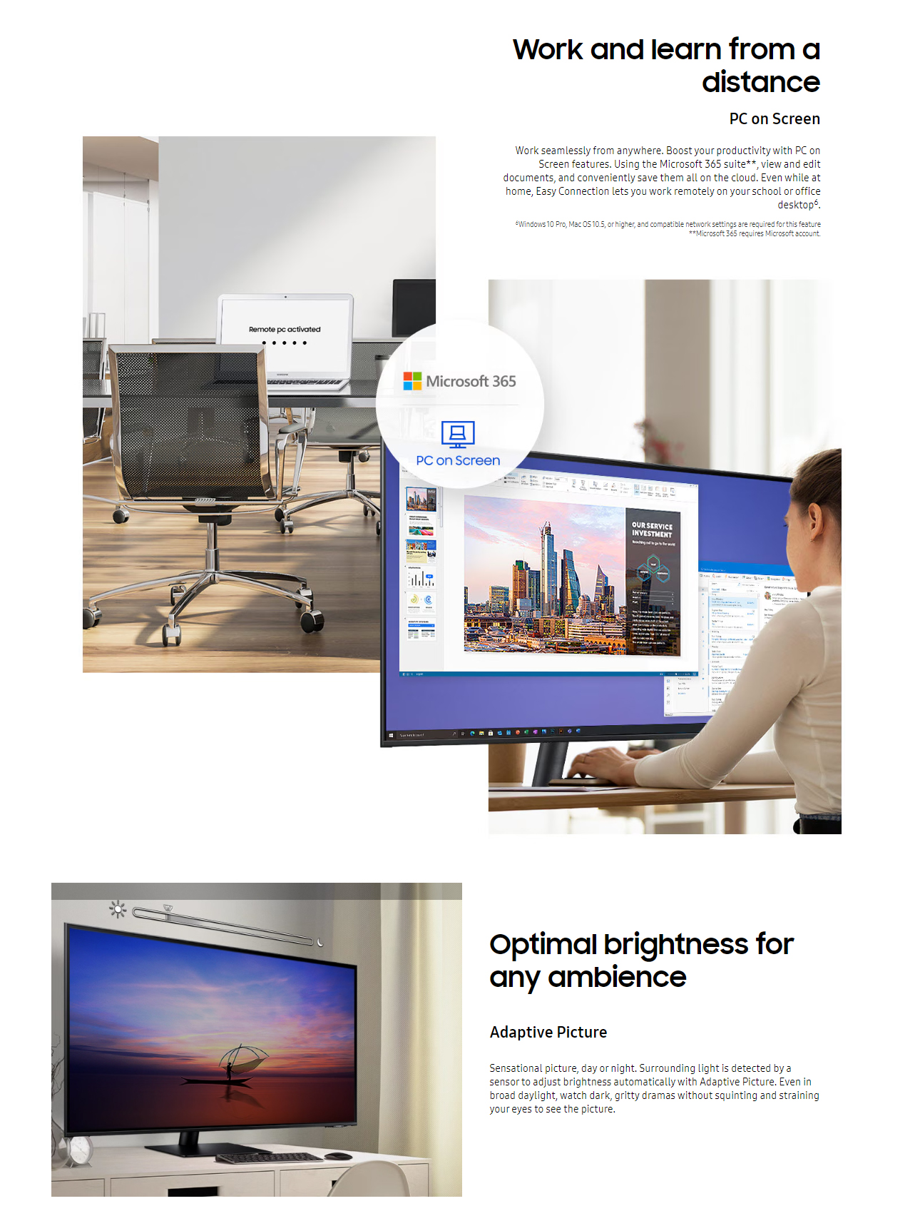 SAMSUNG 32" Smart Monitor M70A 4K UHD LS32AM700UEX | Shopee Malaysia
