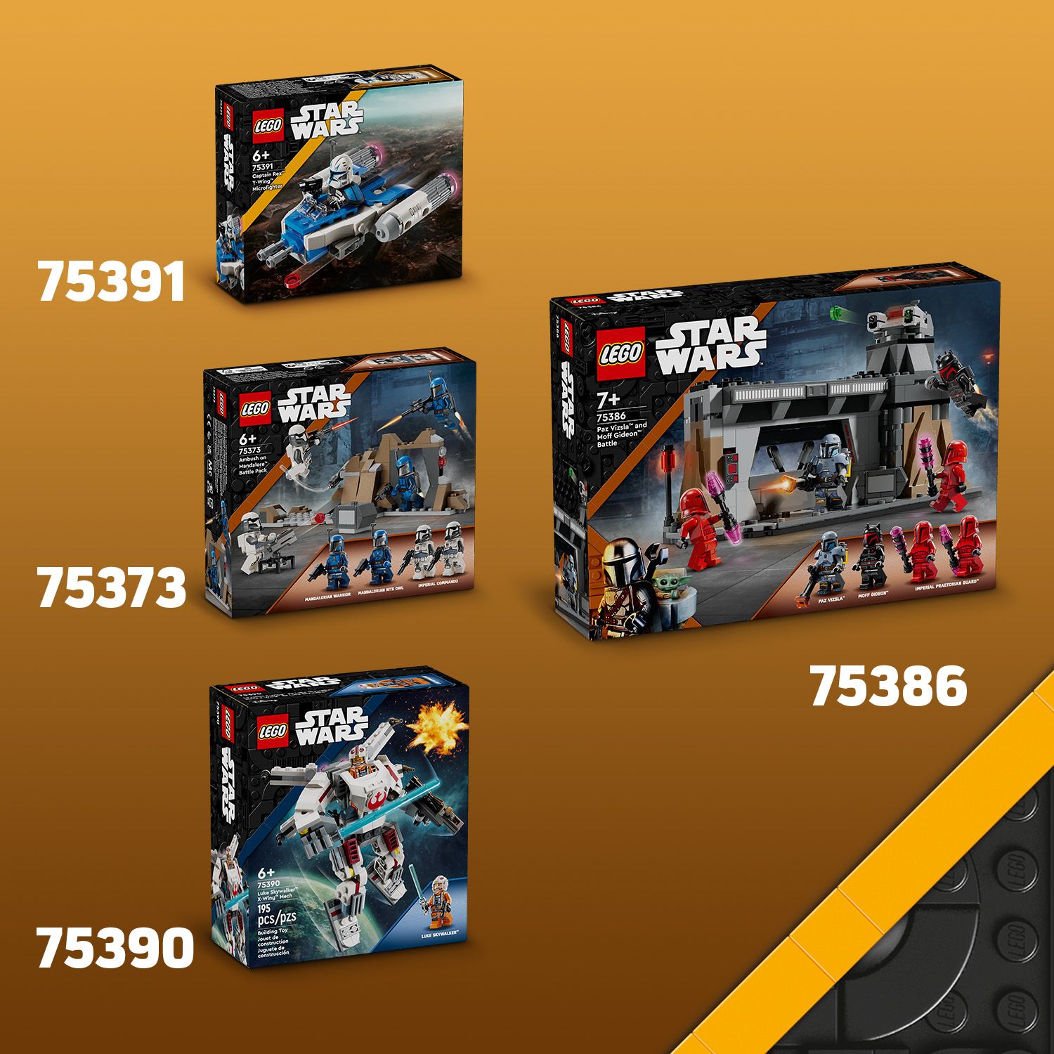 LEGO Star Wars 75391 Captain Rex Y-Wing Microfighter (99 Pieces ...