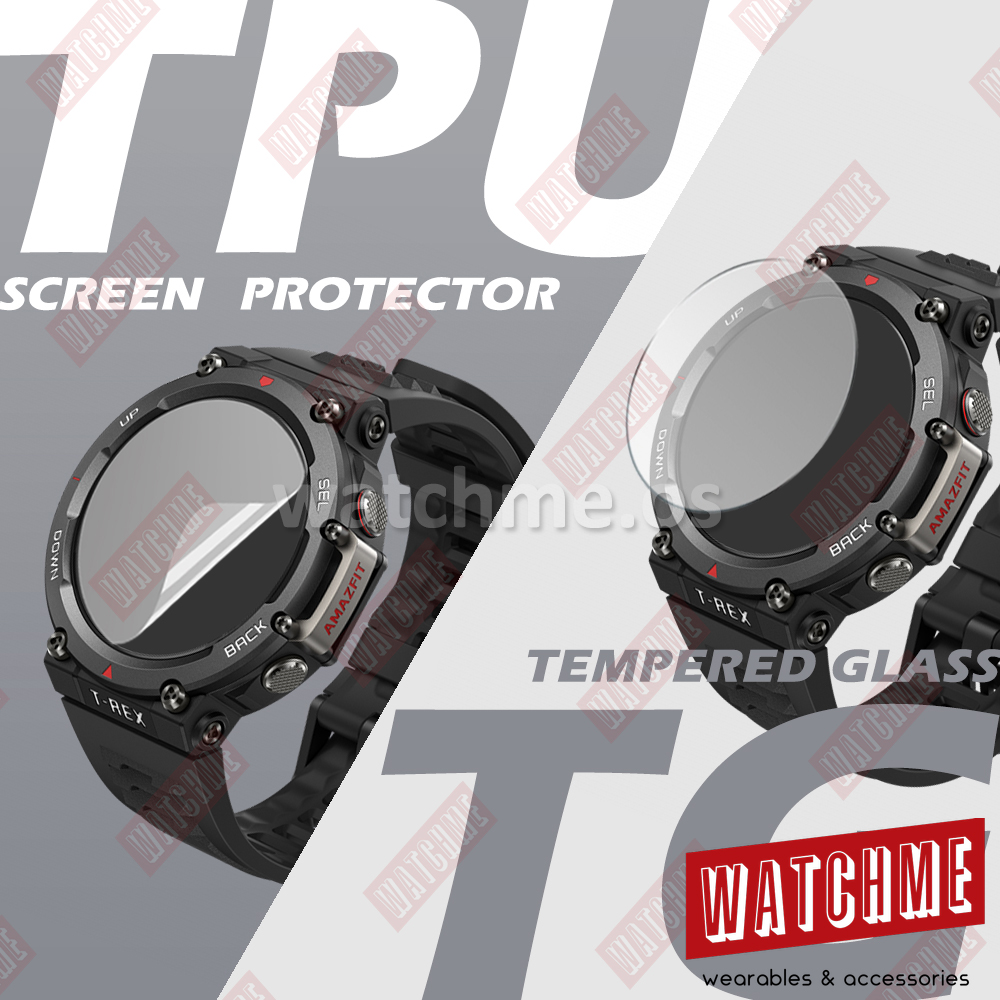 Amazfit Watch T Rex 3 2 1, TREX Pro, T-Rex Ultra Tempered Glass Screen ...