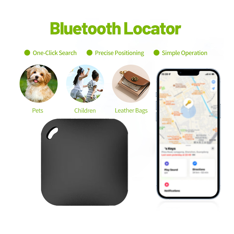 🔥Mini GPS Pet Positioning Tag Tracker Kids Luggage Key Finder Anti-Lost ...