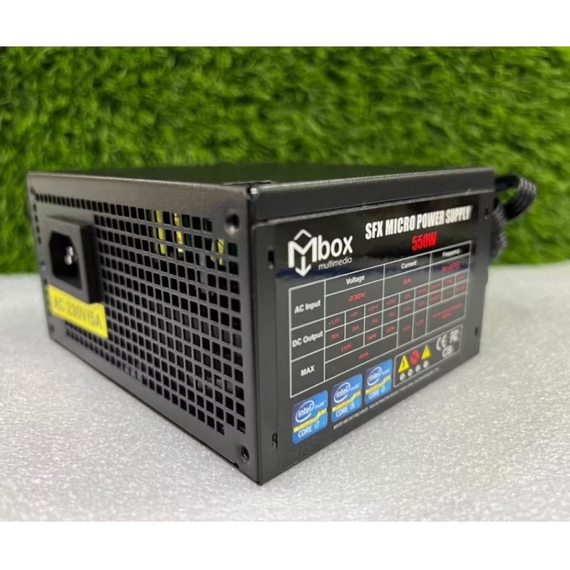 (STOCK READY) MBOX MICRO ATX/SFX POWER SUPPLY 550W FOR MINI / SLIM CASING (UPGRADE) | Shopee ...