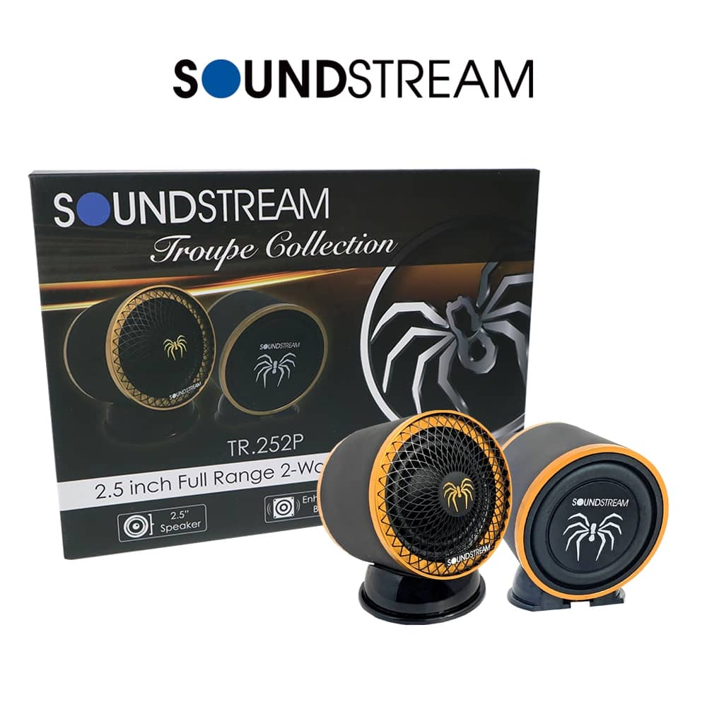 NEW SOUNDSTREAM Full Range double side bass+mid+tweeter full Range car ...