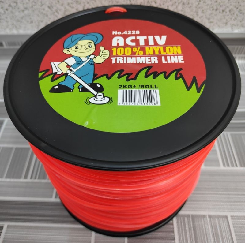 2KG (5LBS) BRUSH CUTTER NYLON TRIMMER LINE / NYLON GRASS TRIMMER LINE ...
