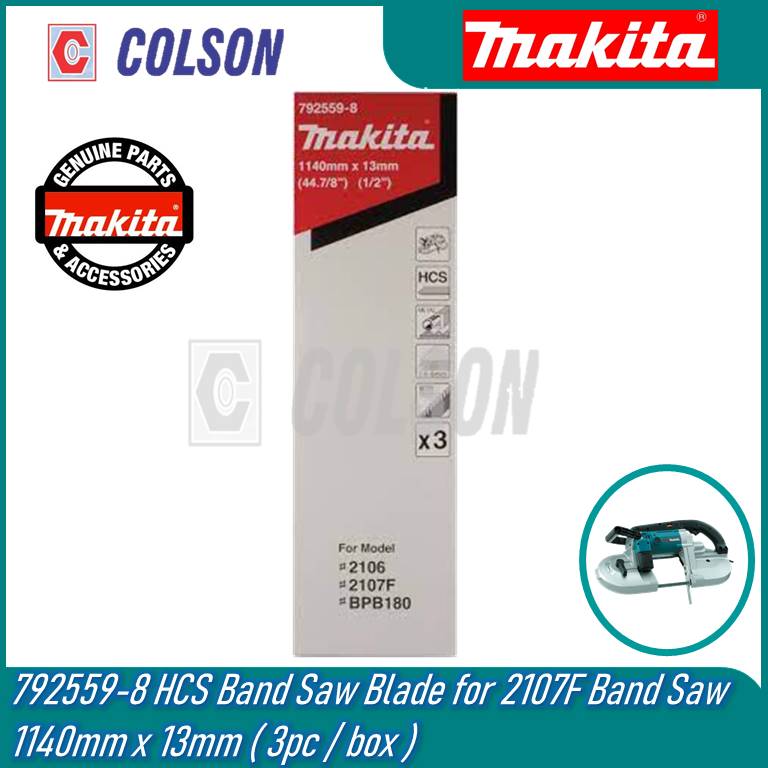 COLSON MAKITA Band Saw Blade for 2107F DPB180 Band Saw 792559-8 ( 3pc ...