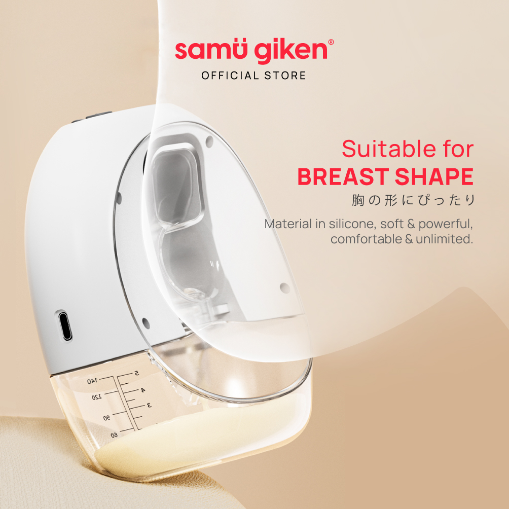 Samu Giken Pam Susu Tanpa Tangan Paling Nipis | Slimmest Wearable/Hands free Breast Pump, Model ...