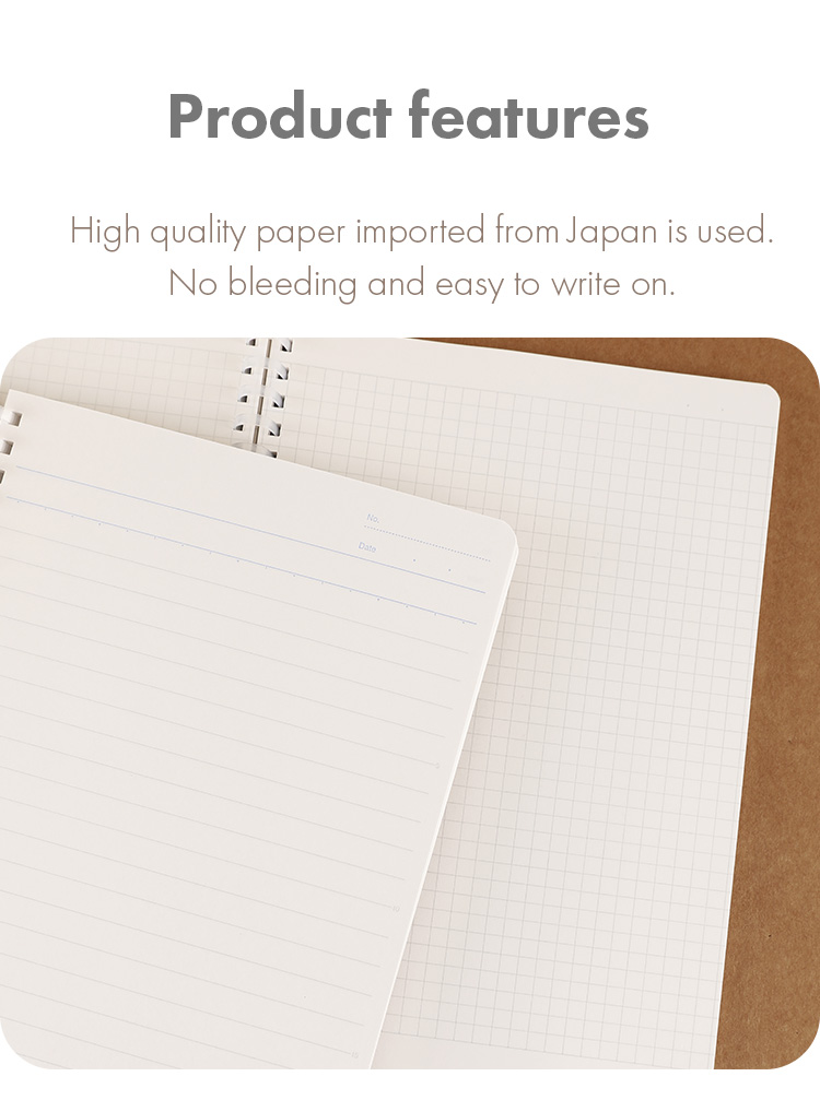 KOKUYO Campus softring notebook craft B5 A5 80P WCN-CSR | Shopee Malaysia