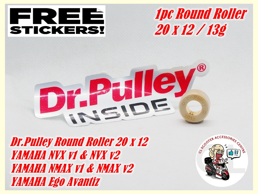YAMAHA NVX Pulley Round Roller Dr Pulley YAMAHA NMAX Ego Avantiz ...