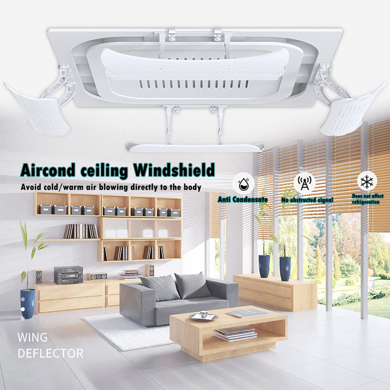 Centre Air Conditioning Wind Deflector Aircon Deflector Ceiling Air ...