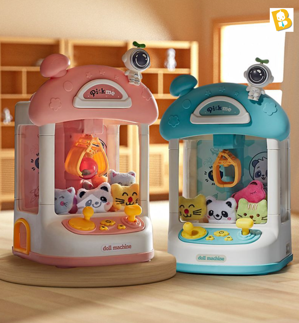 BabyBoss Doll Catcher Claw Machine Arcade Game and Candy Small Prize ...