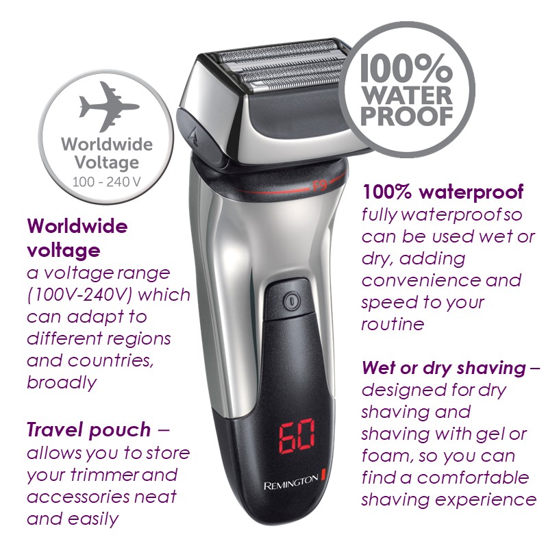 REMINGTON Ultimate Series F9 Foil Shaver XF9000 | Shopee Malaysia