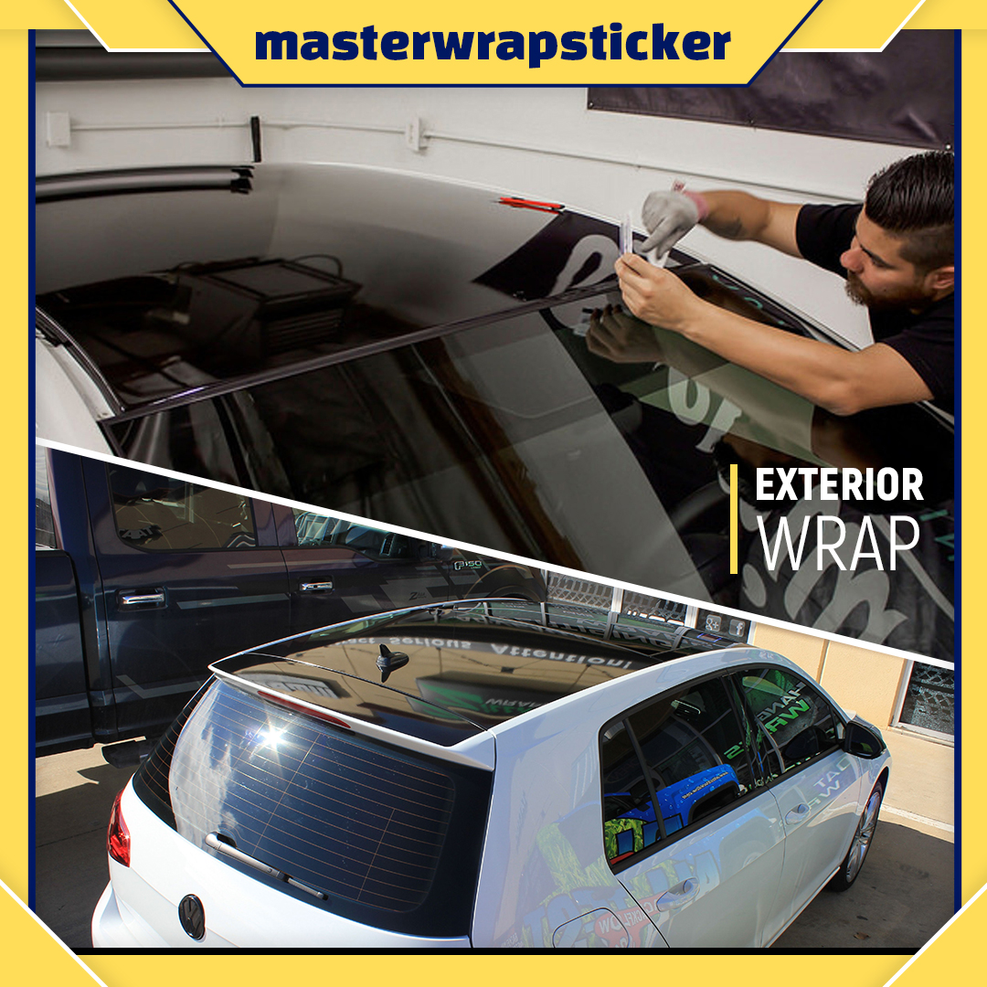 HIGH QUALITY ULTRA GLOSS BLACK (roof/Bonet /fender vinyl wrap sticker ...