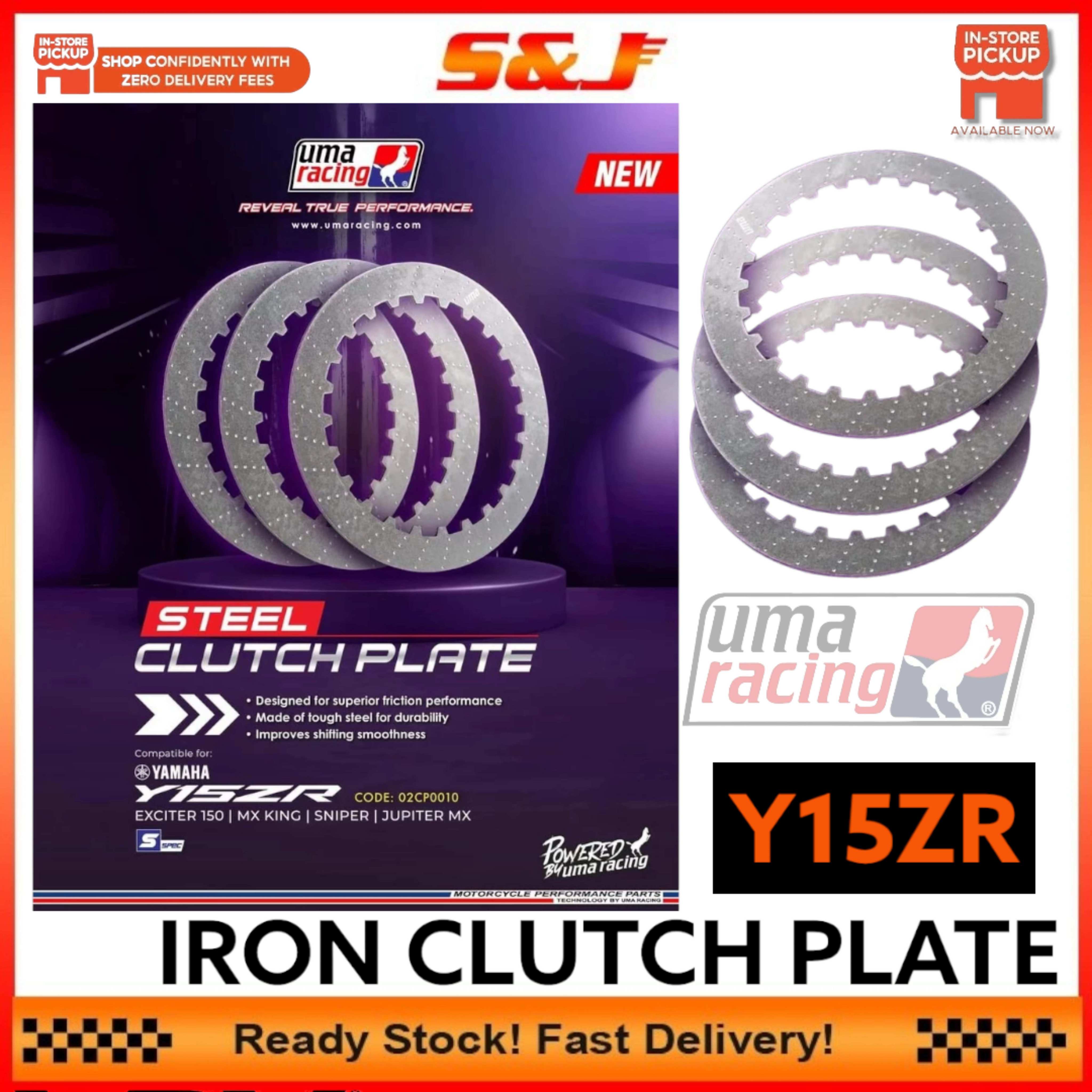 2023 UMA RACING LC135 4S Y15ZR Y15 LC4S RACING IRON CLUTCH PLATE STEEL CLUTCH PLATE SET | Shopee ...