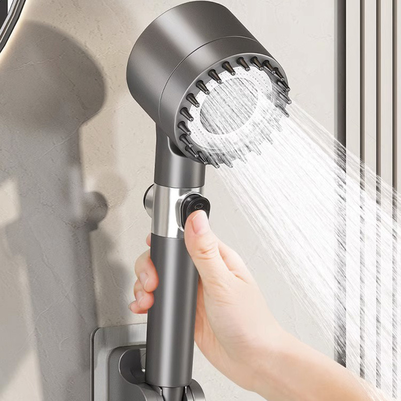 4 In 1 High Pressure Shower Head With Filter Pressurized Hand Shower ...