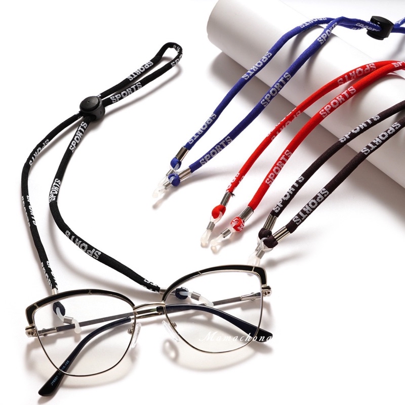 Eyeglasses Strap Neck Cord & Spectacle Neck String Sport Glasses ...