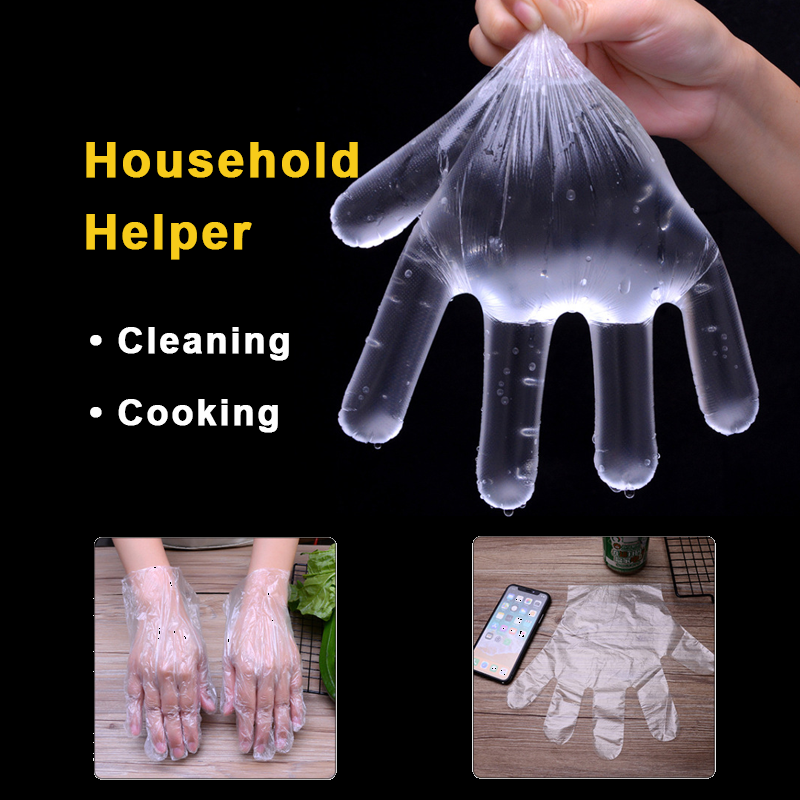 Sarung Tangan Disposable Plastic Hand Glove Food Kitchen Glove Pakai ...