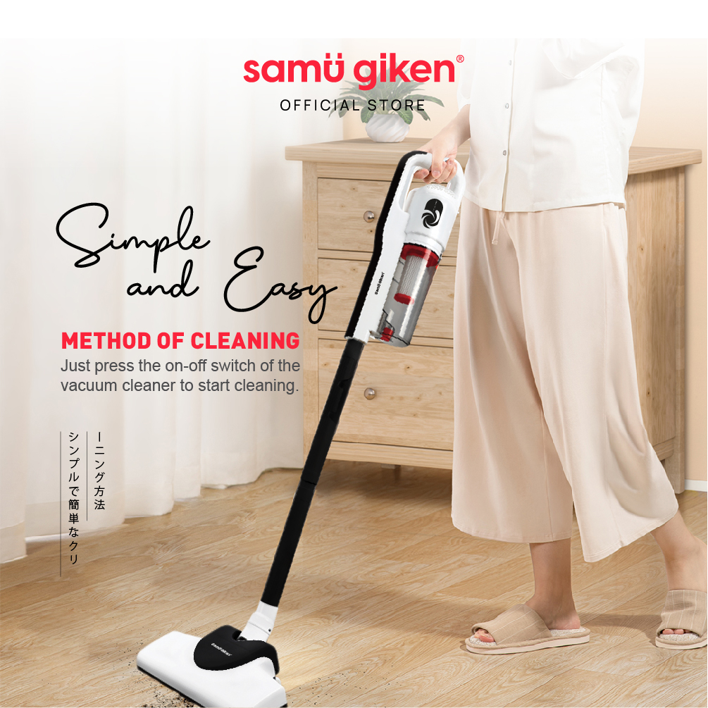 Samu Giken Wired / Wireless V-Series Handheld Vacuum Cleaner V6-SHIROI ...