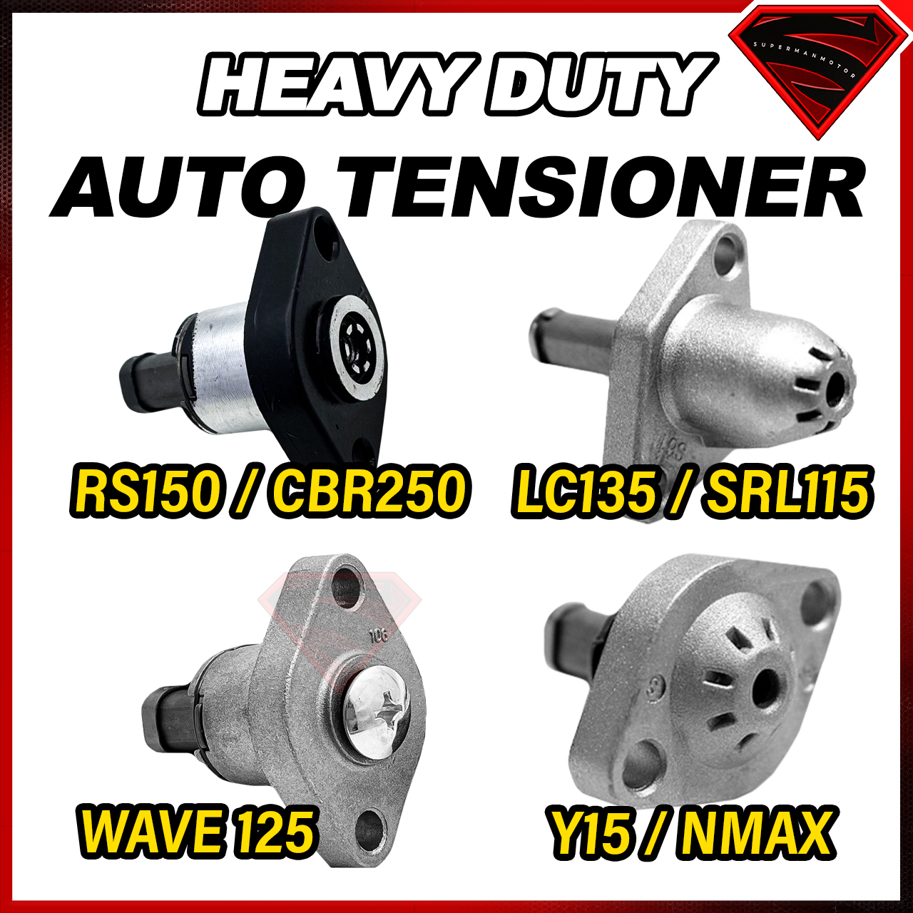 TENSIONER TIMING CHAIN LIFTER RSX150 RS150 CBR250 CBR150 WAVE 125 LC135 ...